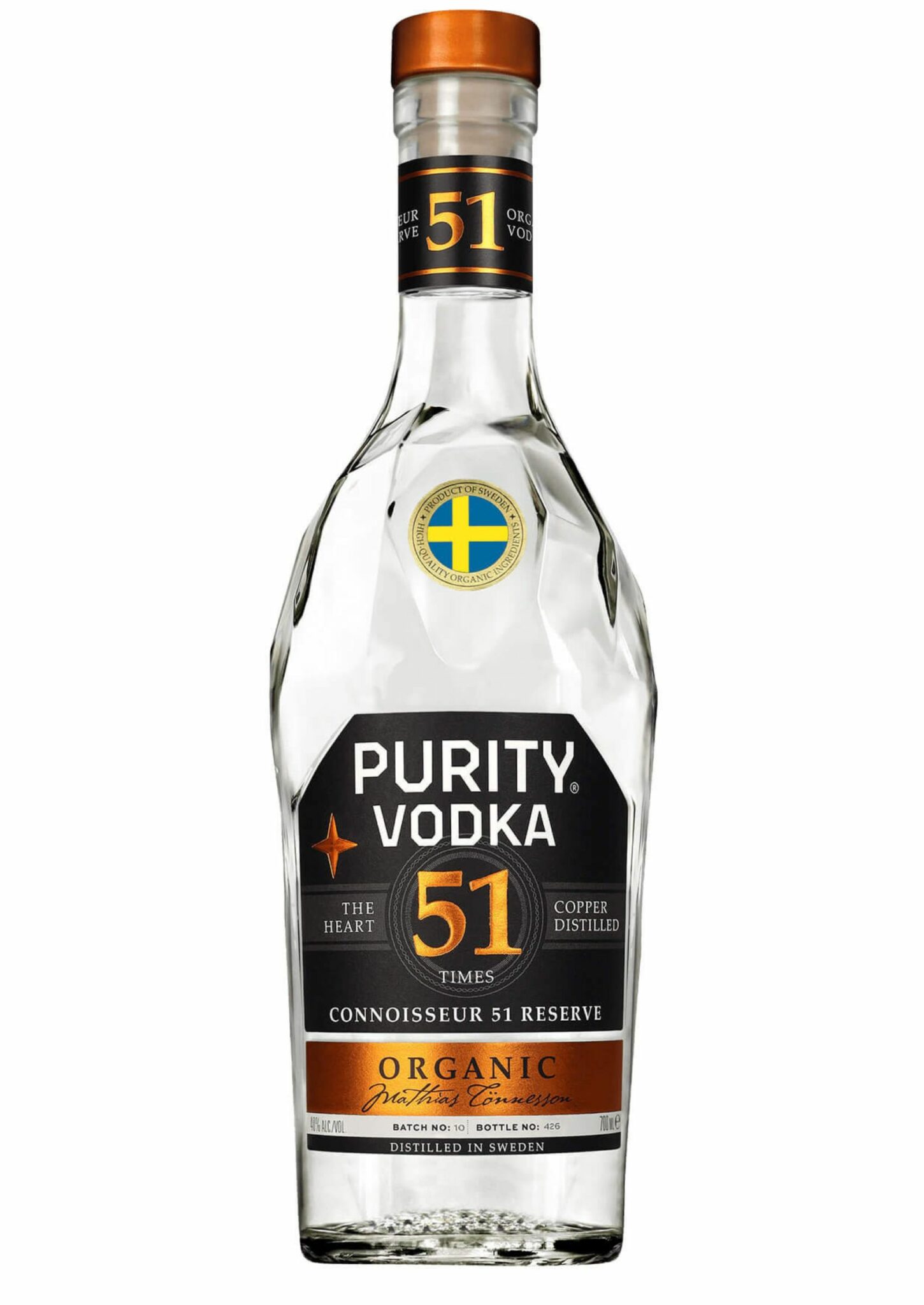 Purity Vodka Connoisseur 51 Organic Reserve – Iconic Wines