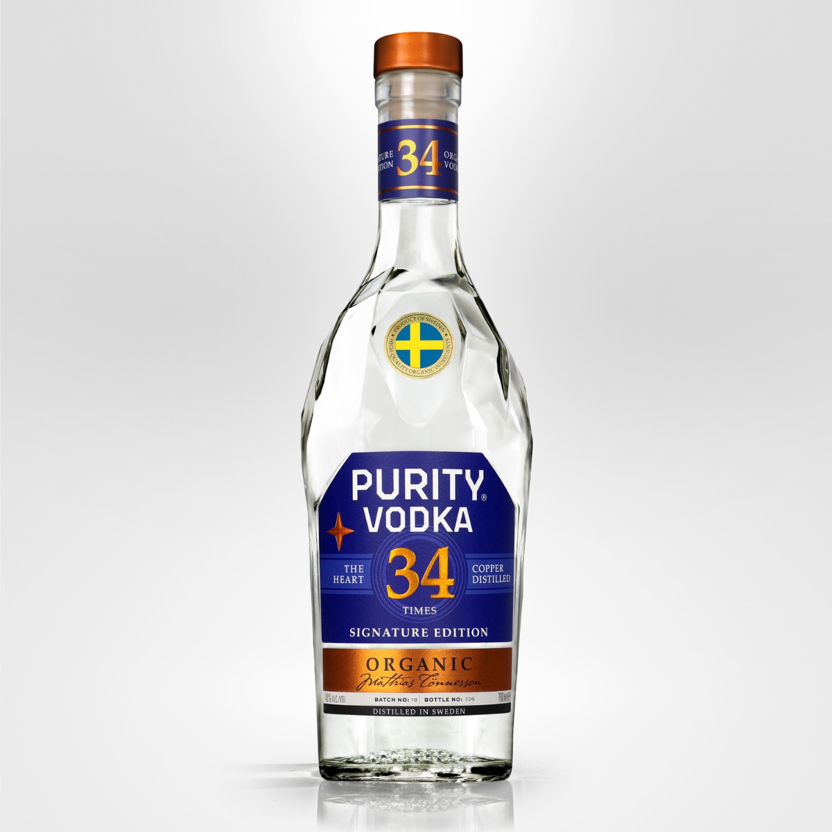 Purity Vodka Signature 34 Edition Organic – Iconic Wines